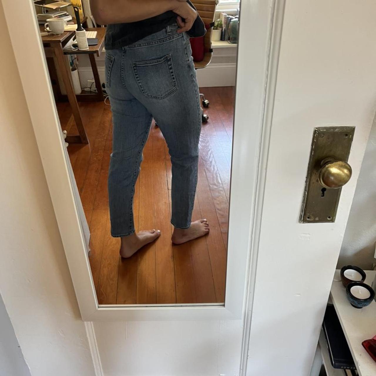 Cheap Monday Women's Blue Jeans | Depop