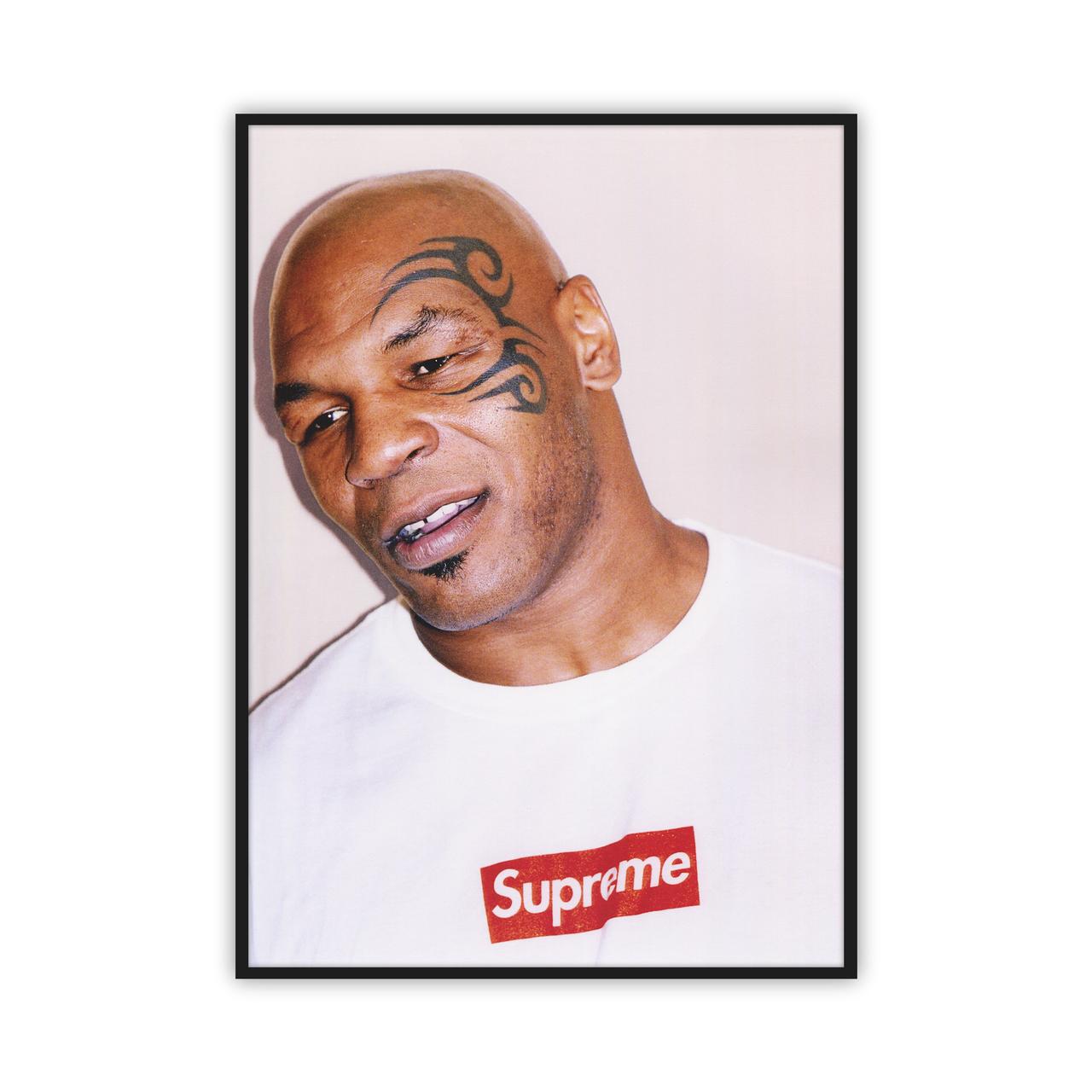 Supreme Mike Tyson Poster · Size A3, 11.7 x 16.5... - Depop