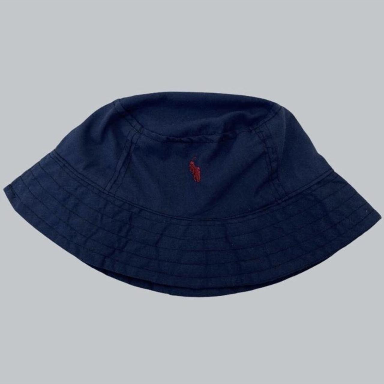 Navy Ralph Lauren bucket hat In good condition - Depop