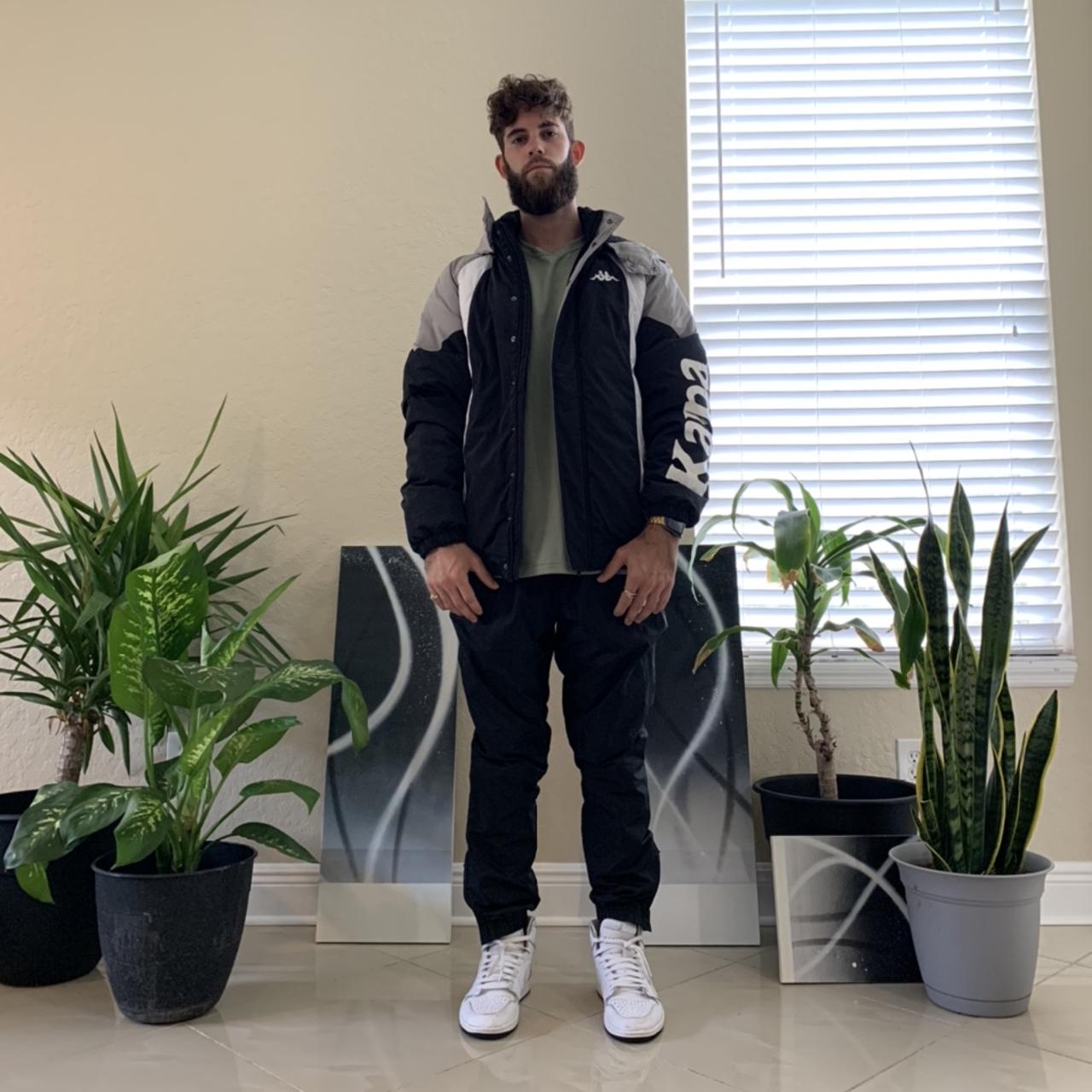 NEW W/ TAGS •Kappa men’s winter bomber jacket •Full... - Depop