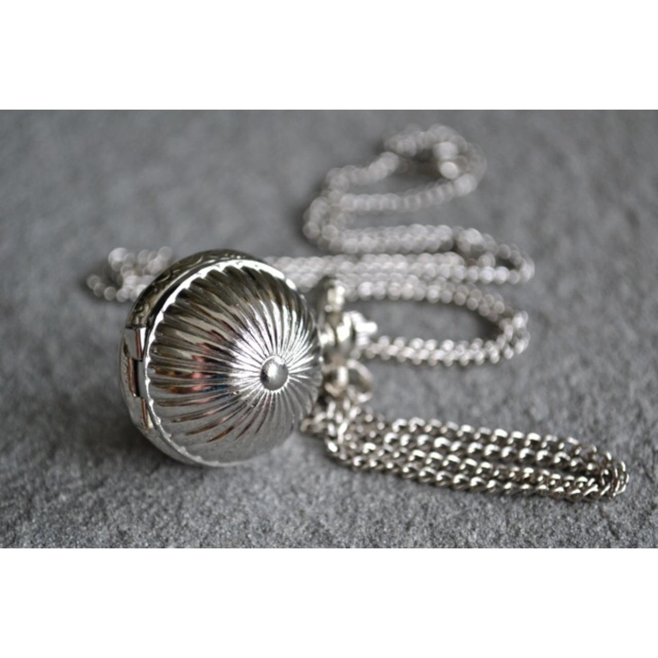 Acorn shaped sphere pocket watch Exquisitely... - Depop