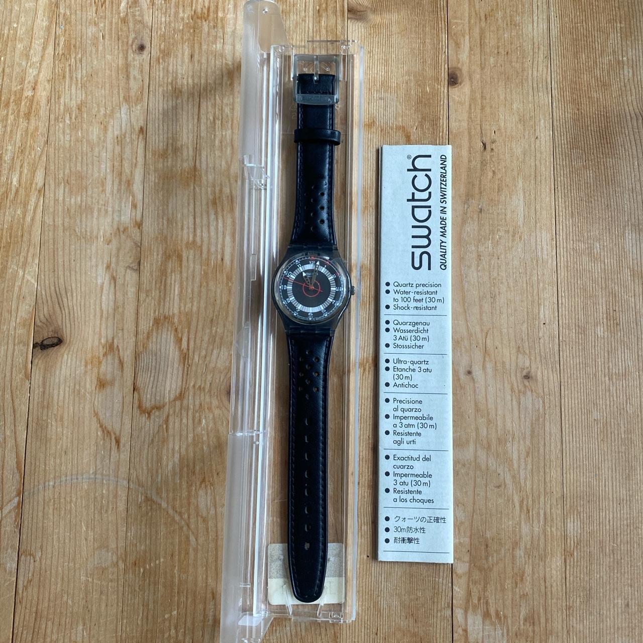 Vintage 1997 swatch skin quartz watch Adjustable... - Depop