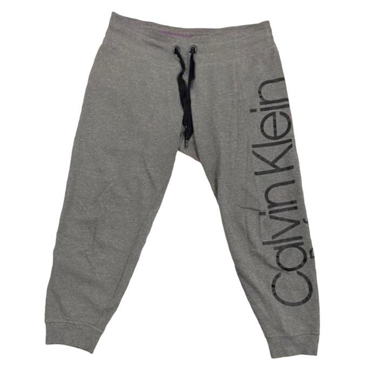 calvin klein sweatpants/joggers perfect to lounge... - Depop