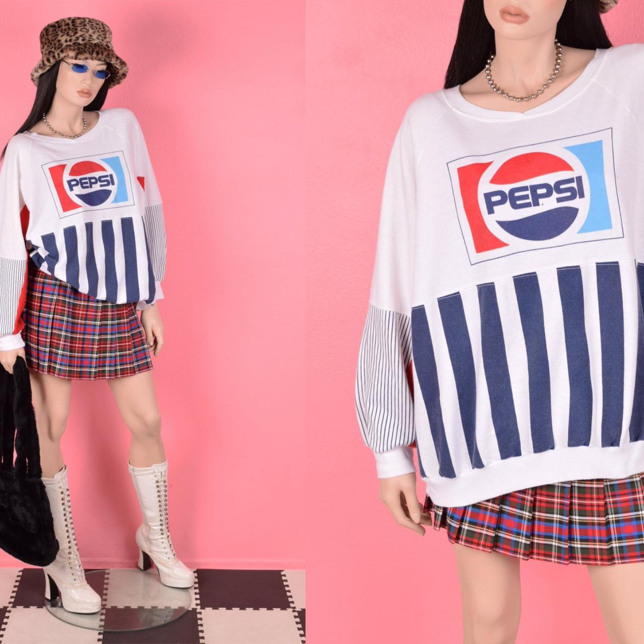 80s Pepsi Sweatshirt/ Unisex XL/ 1980s Size- Unisex... - Depop