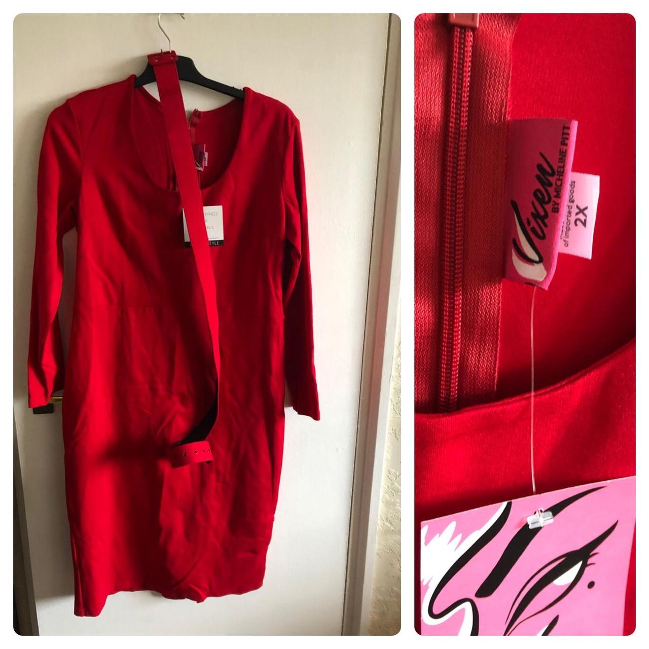 BNWT Vixen by Micheline Pitt Troublemaker dress.... - Depop