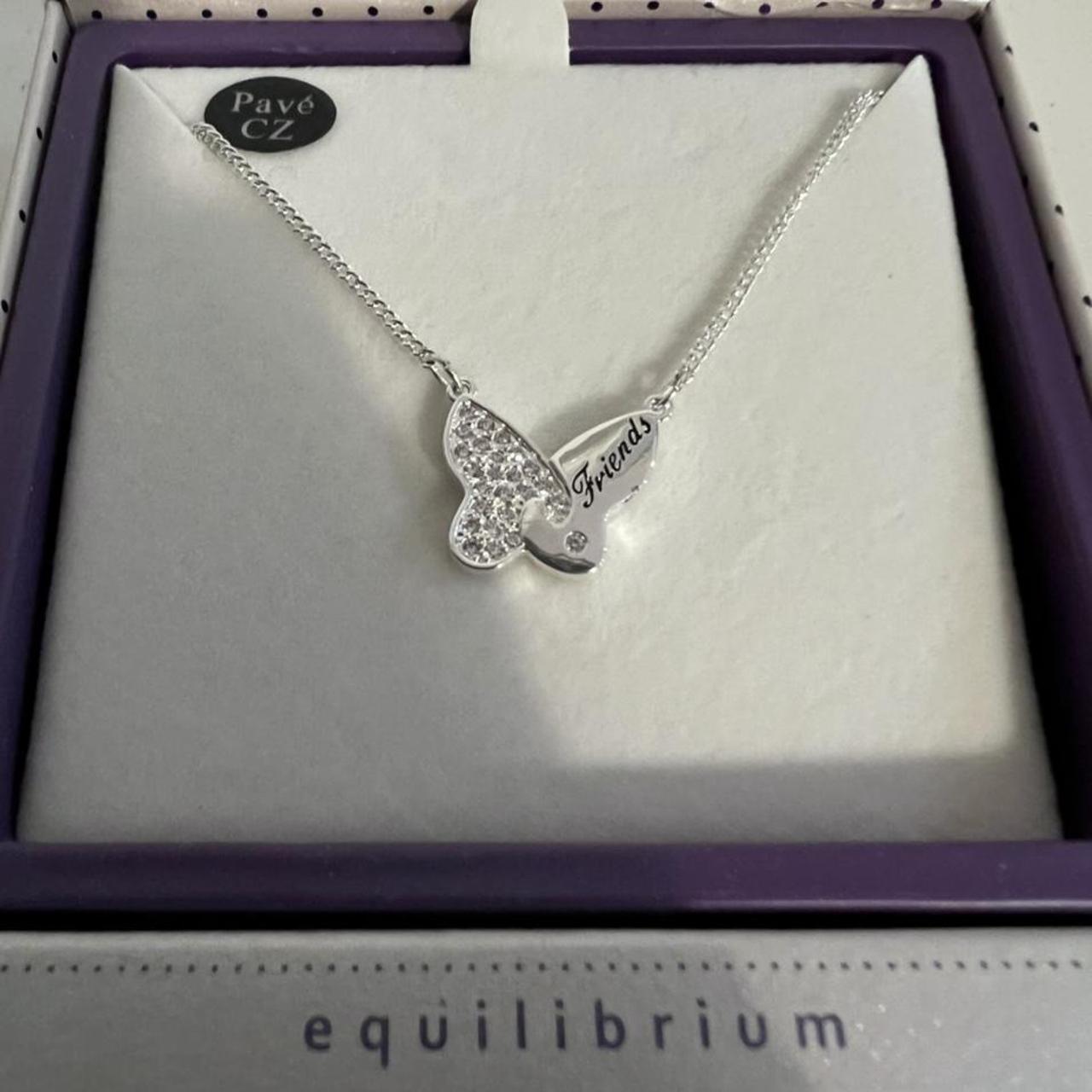 Equilibrium Necklace with ‘Friends’ Engraved Onto... - Depop