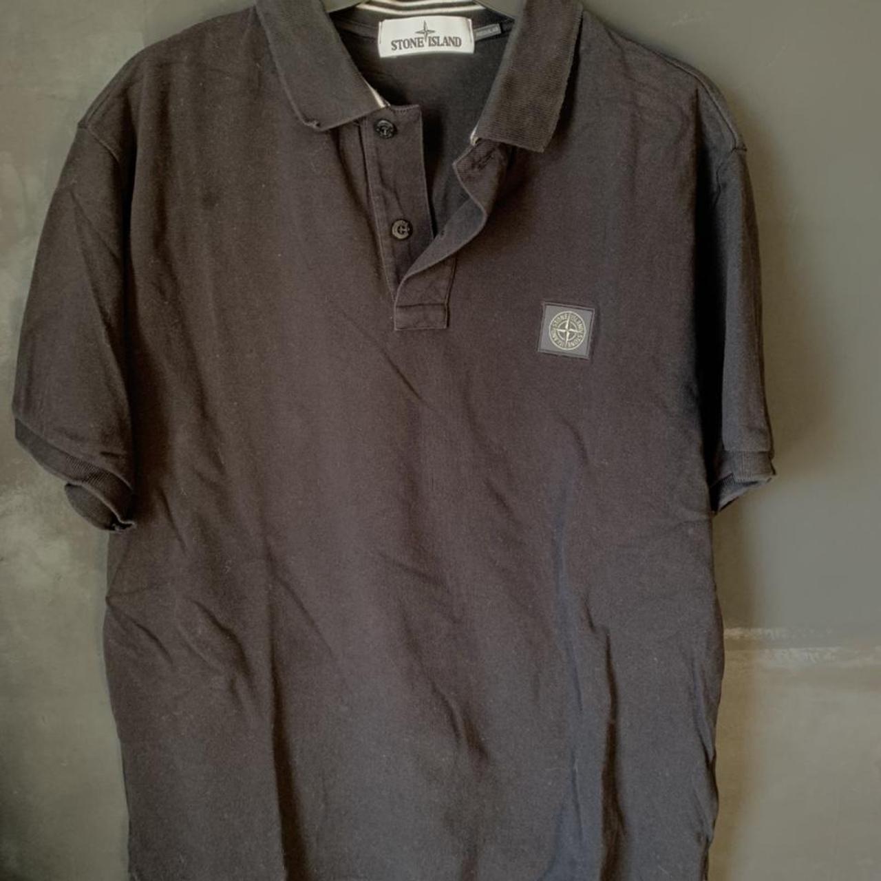 Stone Island Polo QR code certifies... - Depop