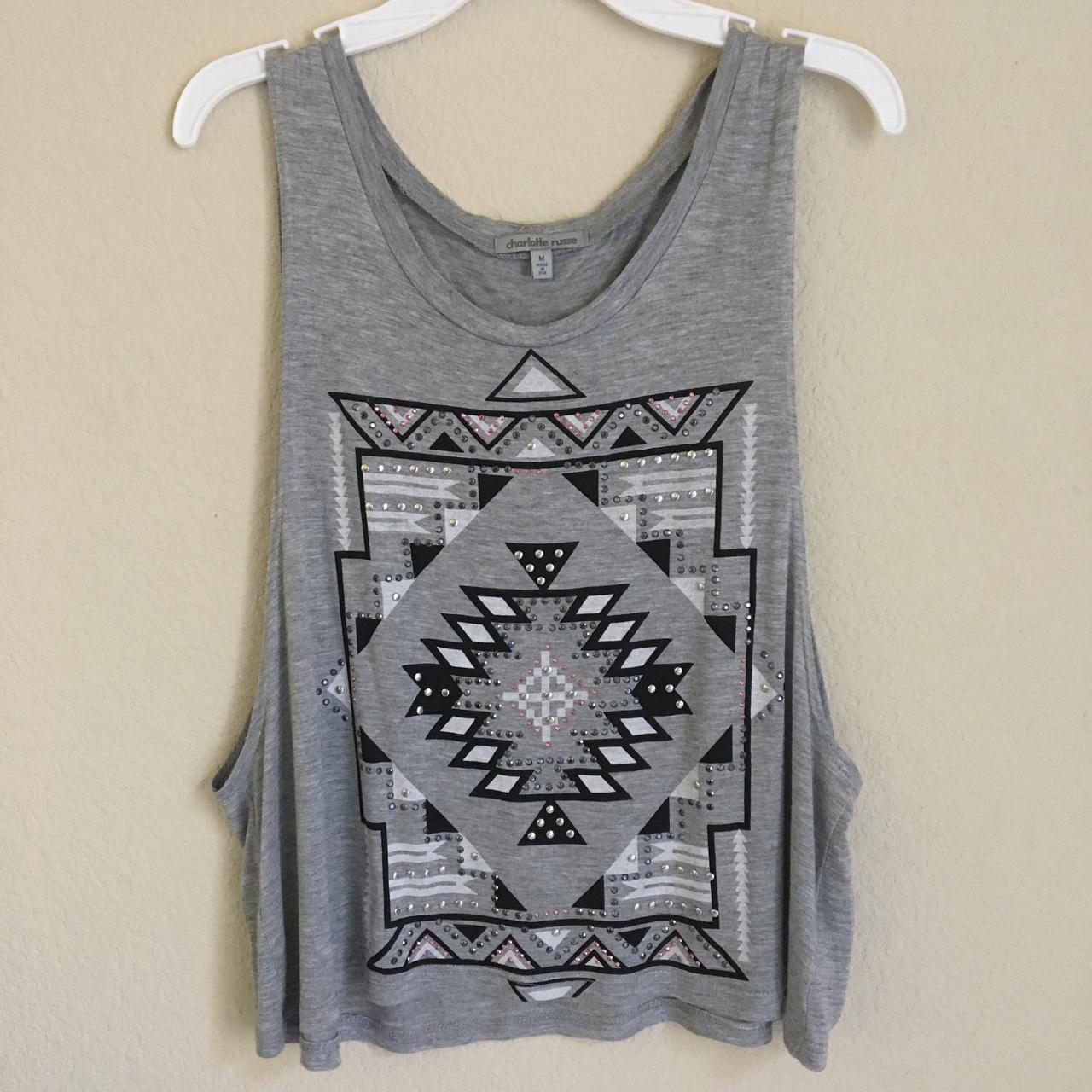 GRAY MUSCLE TEE | Cute heather gray muscle tank with... | Depop