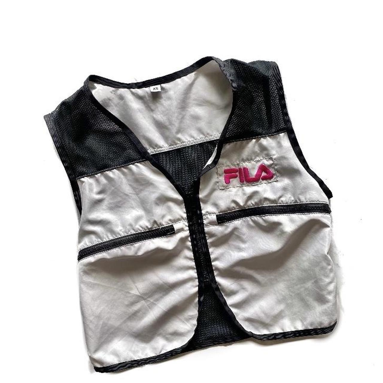 💫 Rework Fila Techwear Vest 💫 Retro style mesh vest... - Depop