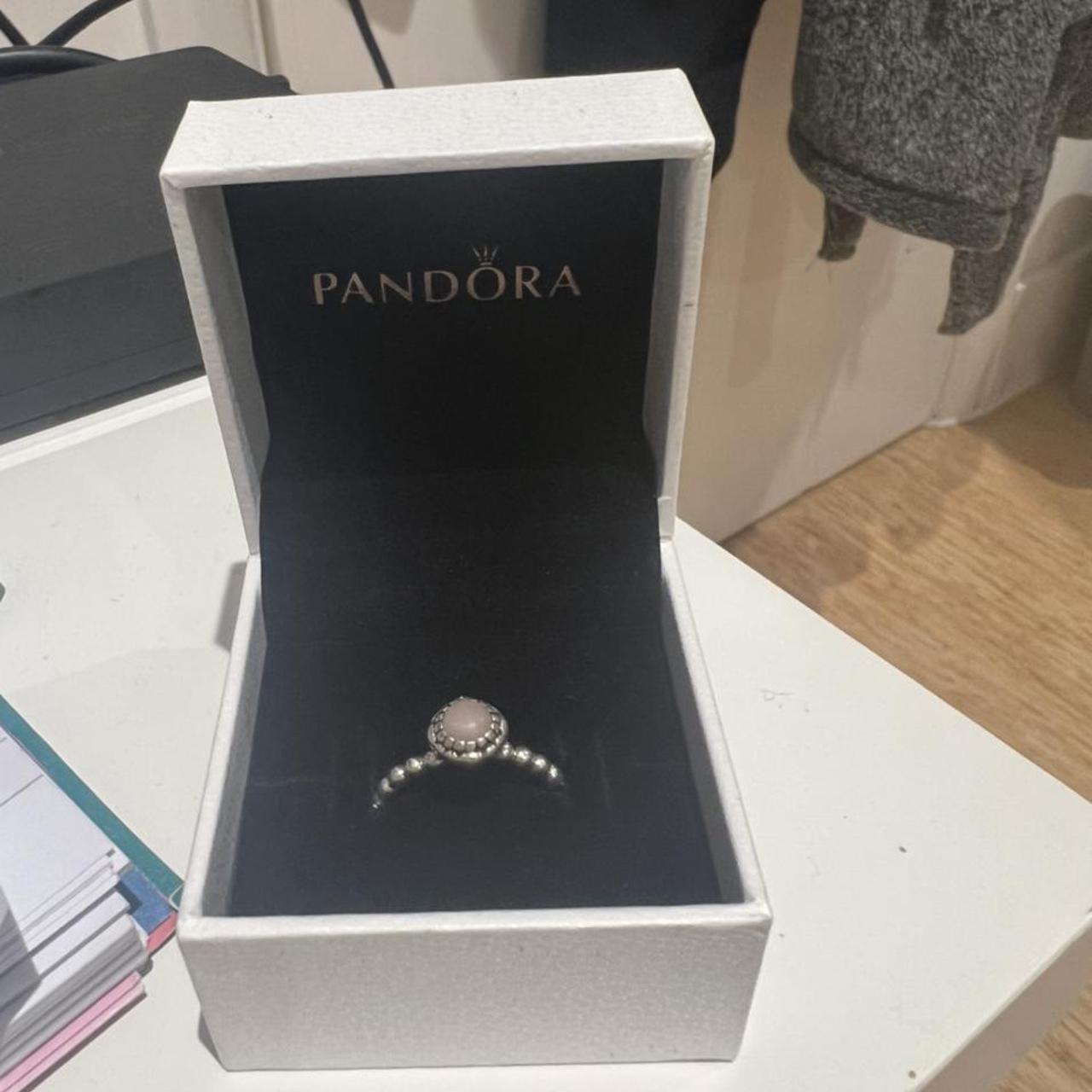 Pandora June birth stone ring. This was the older... - Depop