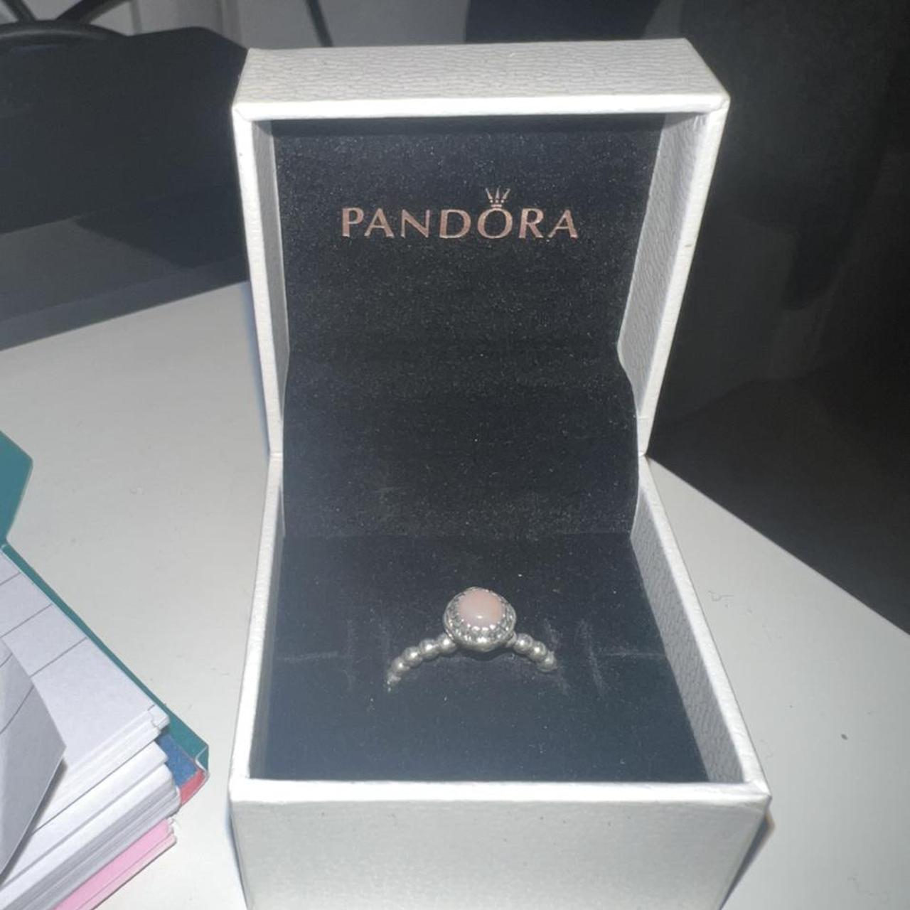 Pandora June birth stone ring. This was the older... - Depop