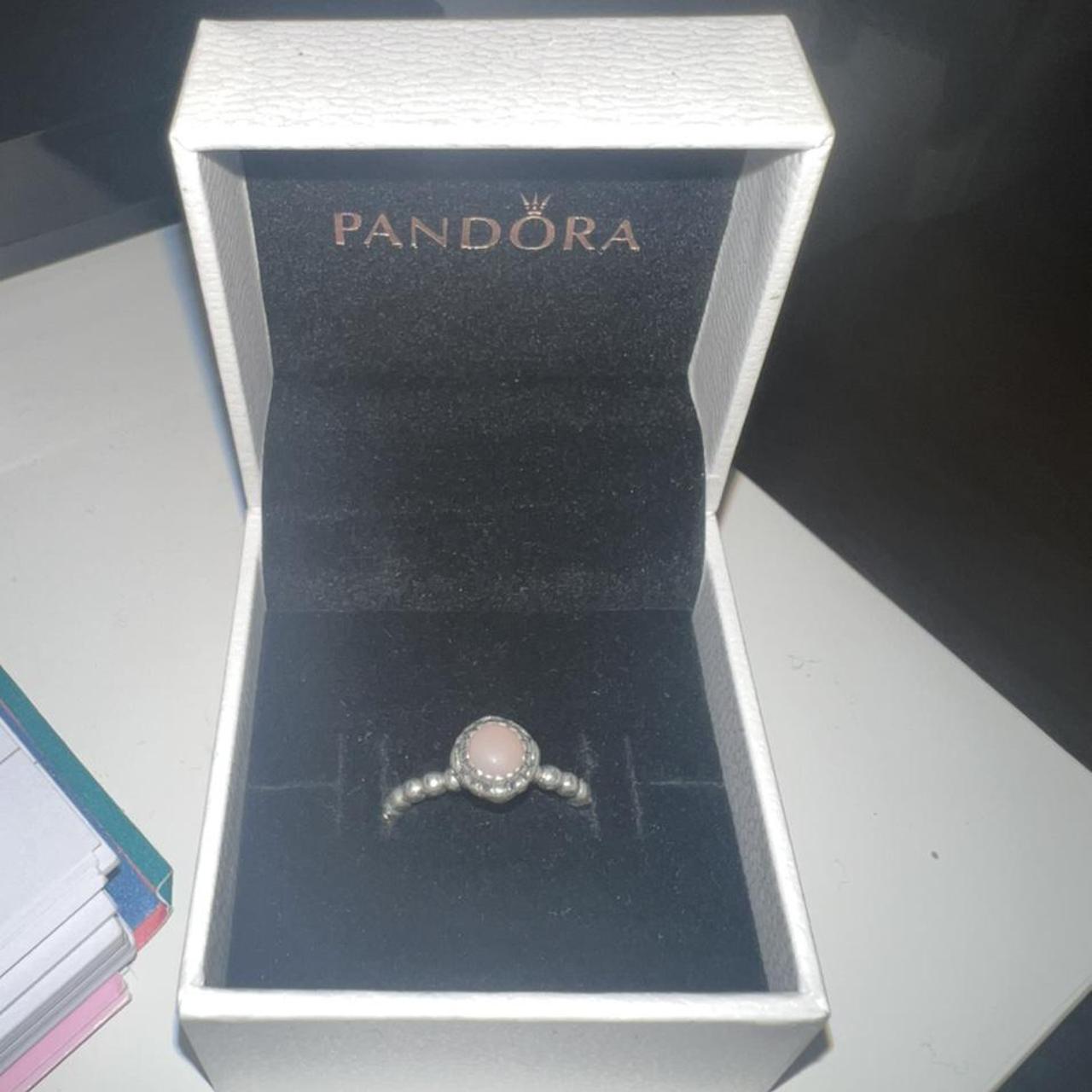 Pandora June birth stone ring. This was the older... - Depop