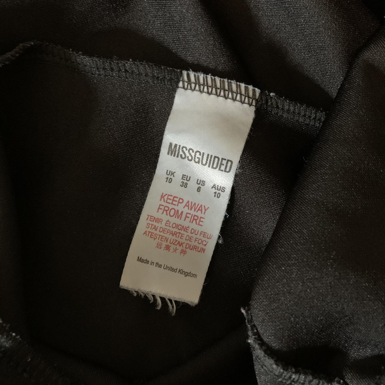 Missguided black high waisted trousers/leggings -... - Depop