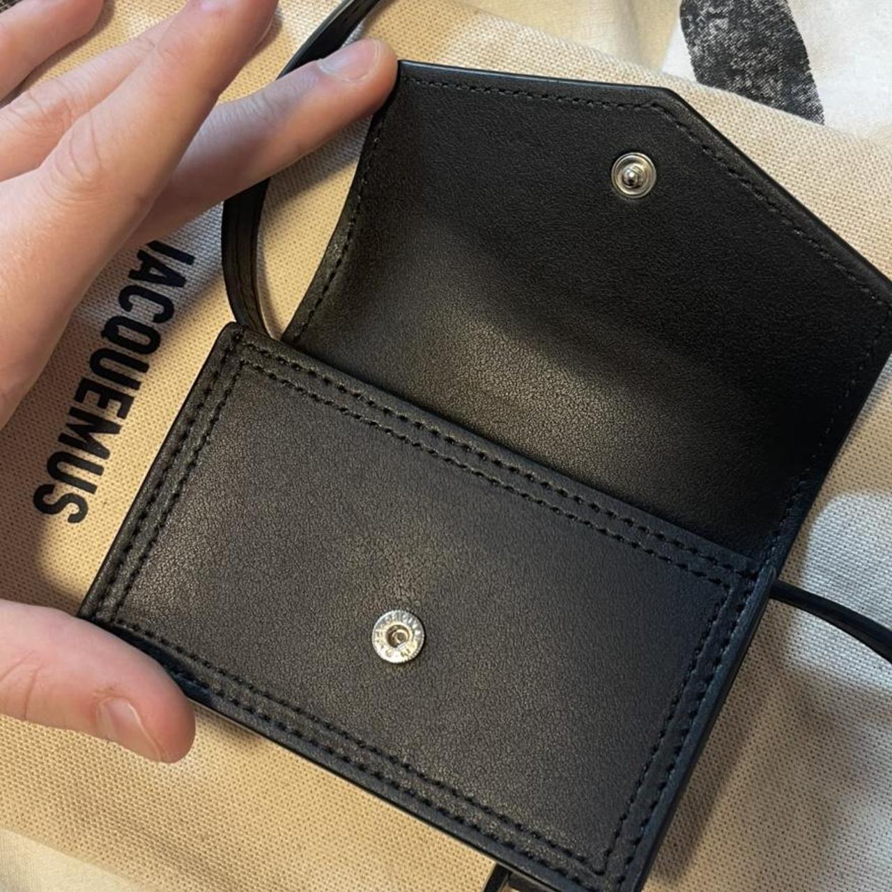 Jacquemus Men's Black and Silver Bag | Depop