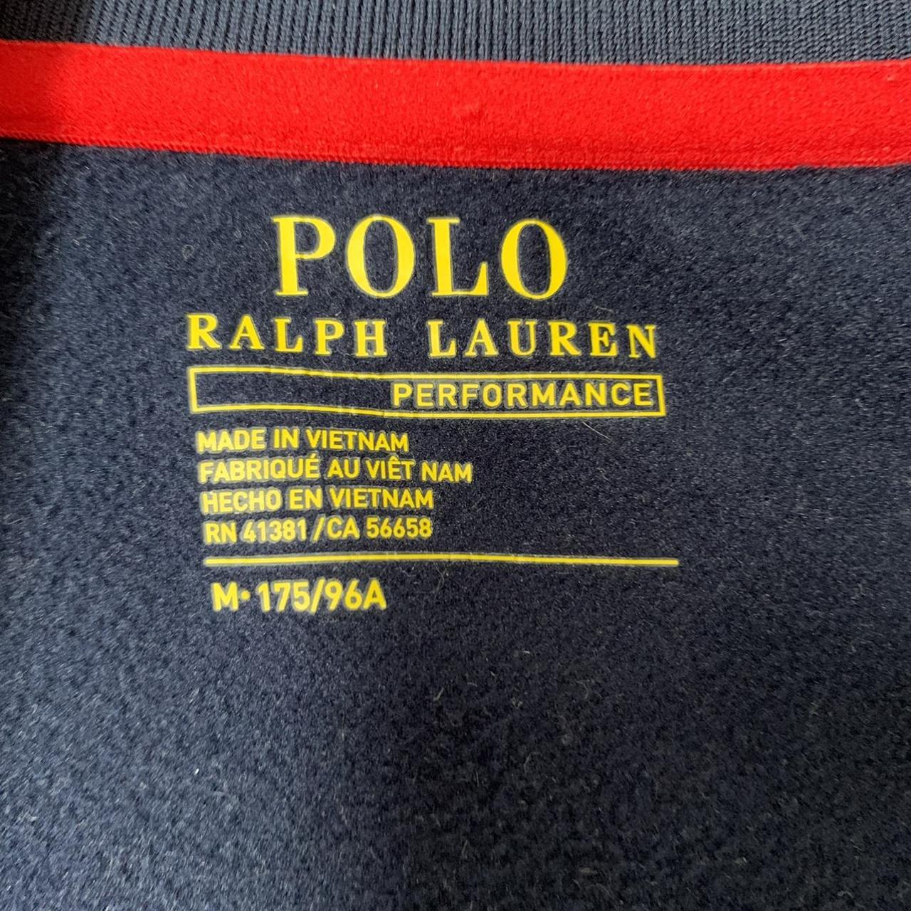 Polo Ralph Lauren Flag Taped Polo Track Jacket - Depop