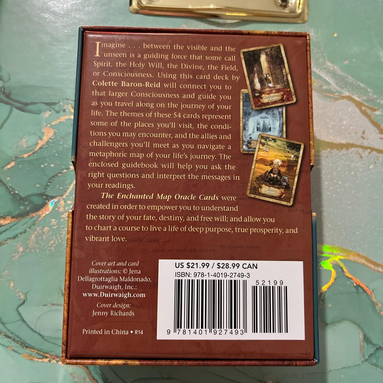 The Enchanted Map Oracle deck. All 54 cards and... - Depop