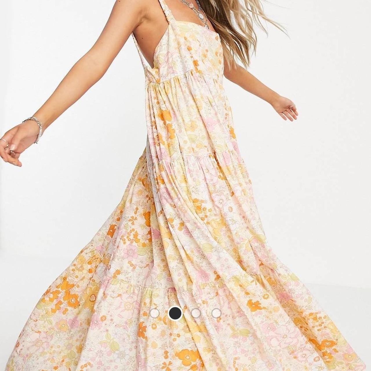 Free People floral maxi dress Brand new with... - Depop