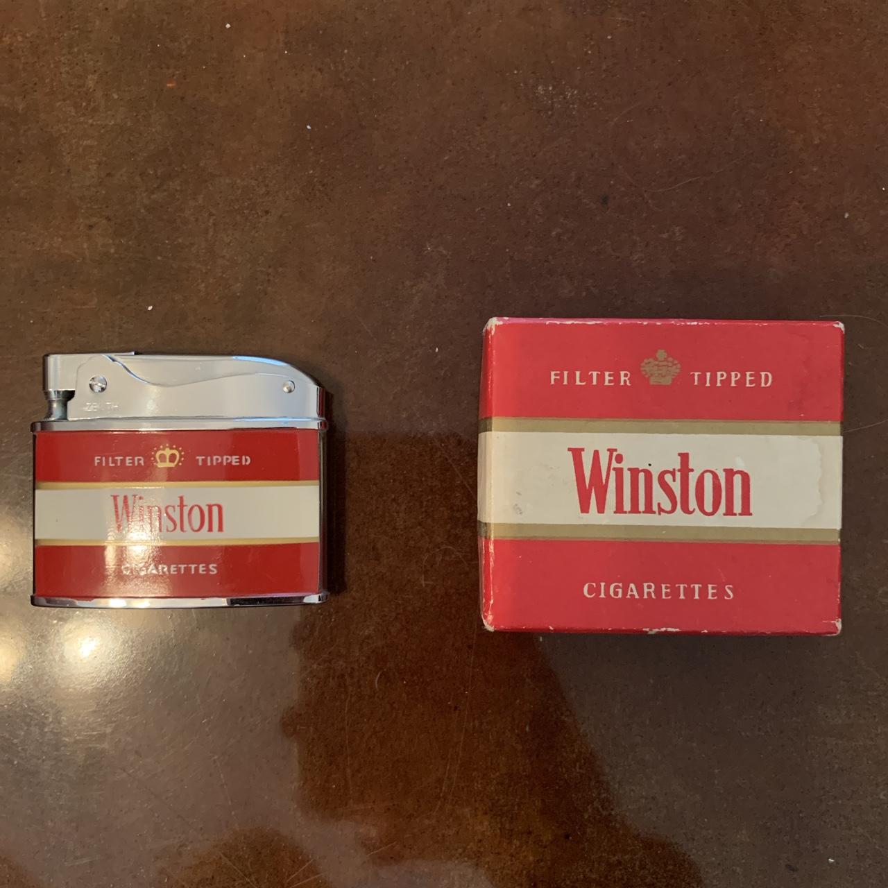 Vintage Winston cigarette lighter - Depop