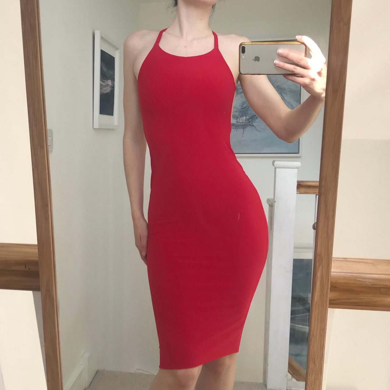 AYM Studio Women's Red Dress | Depop