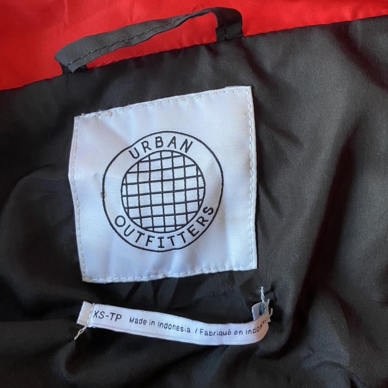 Urban Outfitter Red Puffer Jacket size XS. Coat in... - Depop
