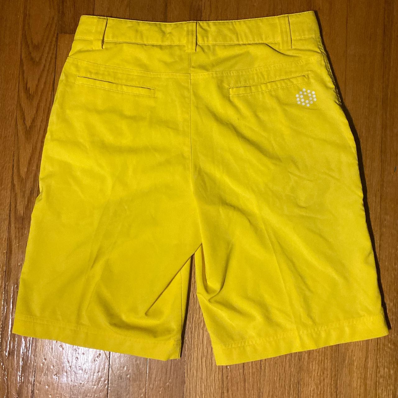 Puma Yellow Golf Shorts Mens Size 28” Waist... - Depop
