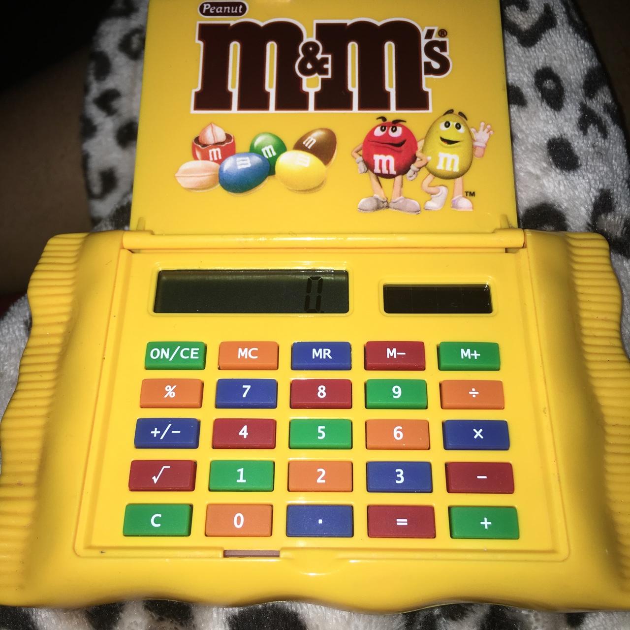 Very Rare Vintage /retro M&Ms Calculator Works... | Depop