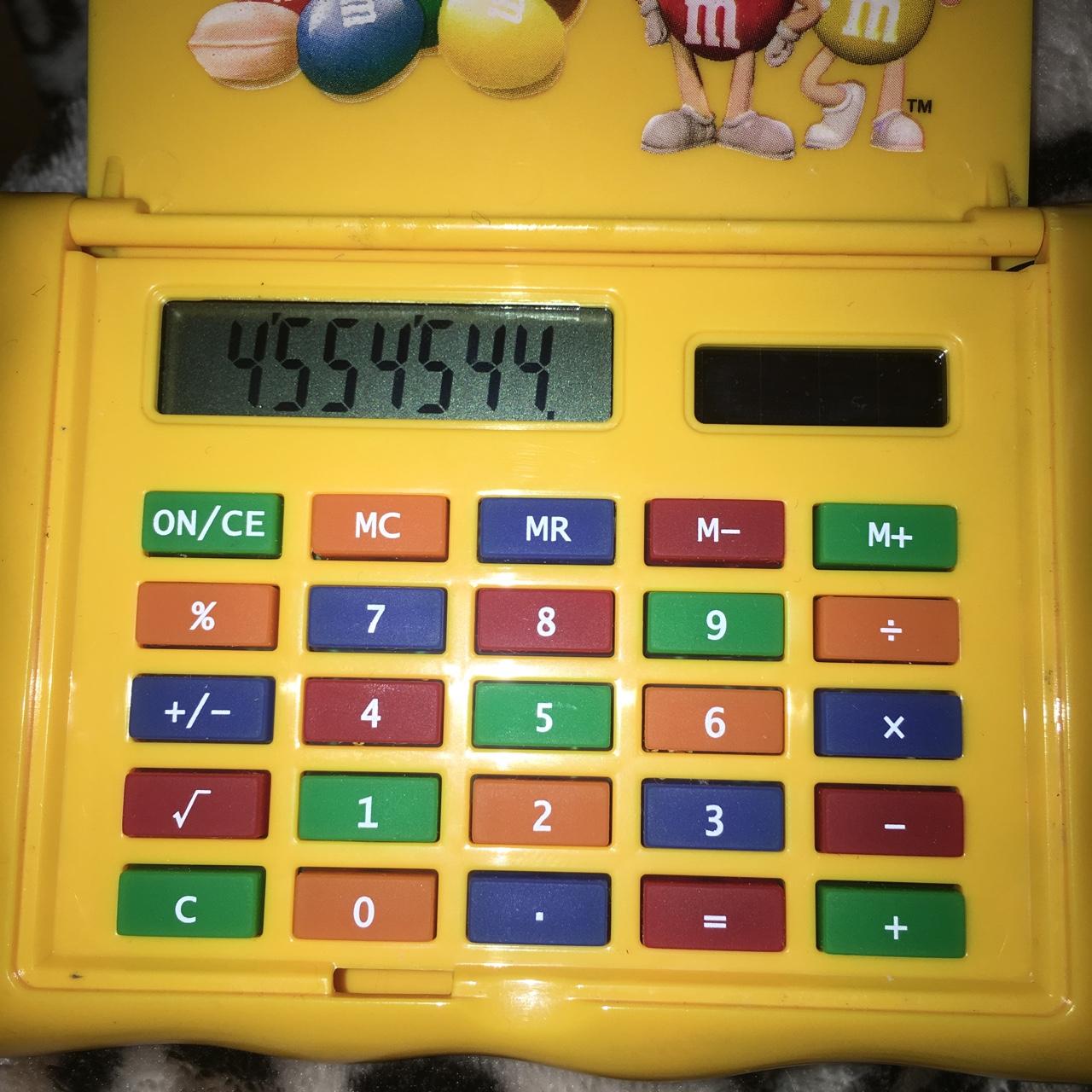 Very Rare Vintage /retro M&Ms Calculator Works... | Depop