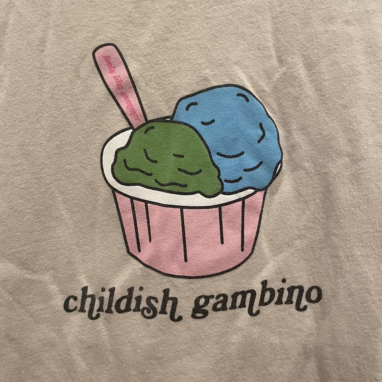 Childish gambino ice cream shirt feels like summer... - Depop