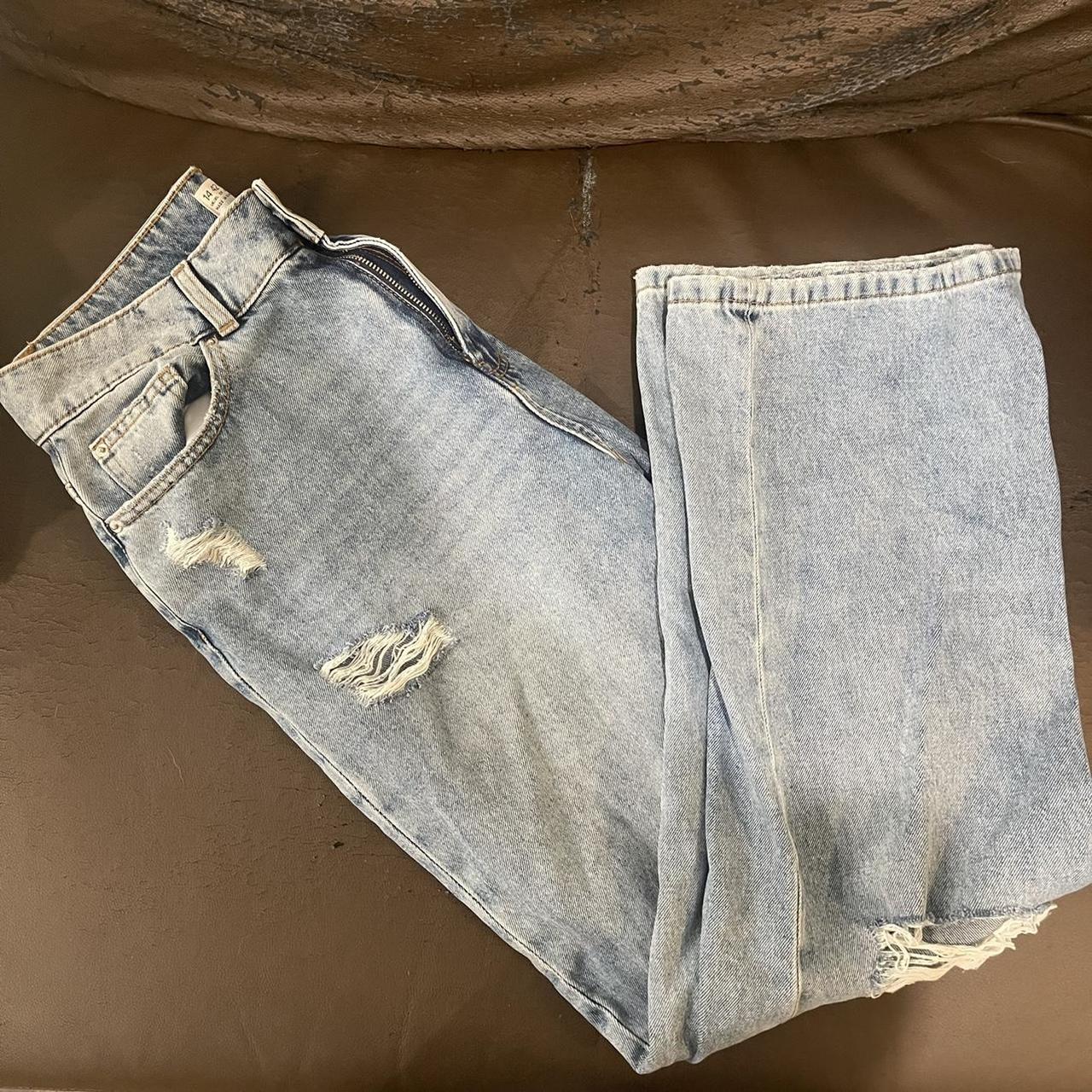90s flare primark jeans. worn once. price includes... - Depop
