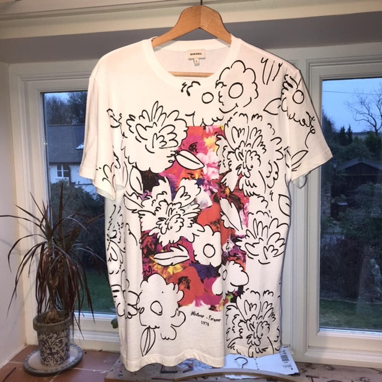 DIESEL WHATEVER - FOREVER TEE - WORN... - Depop