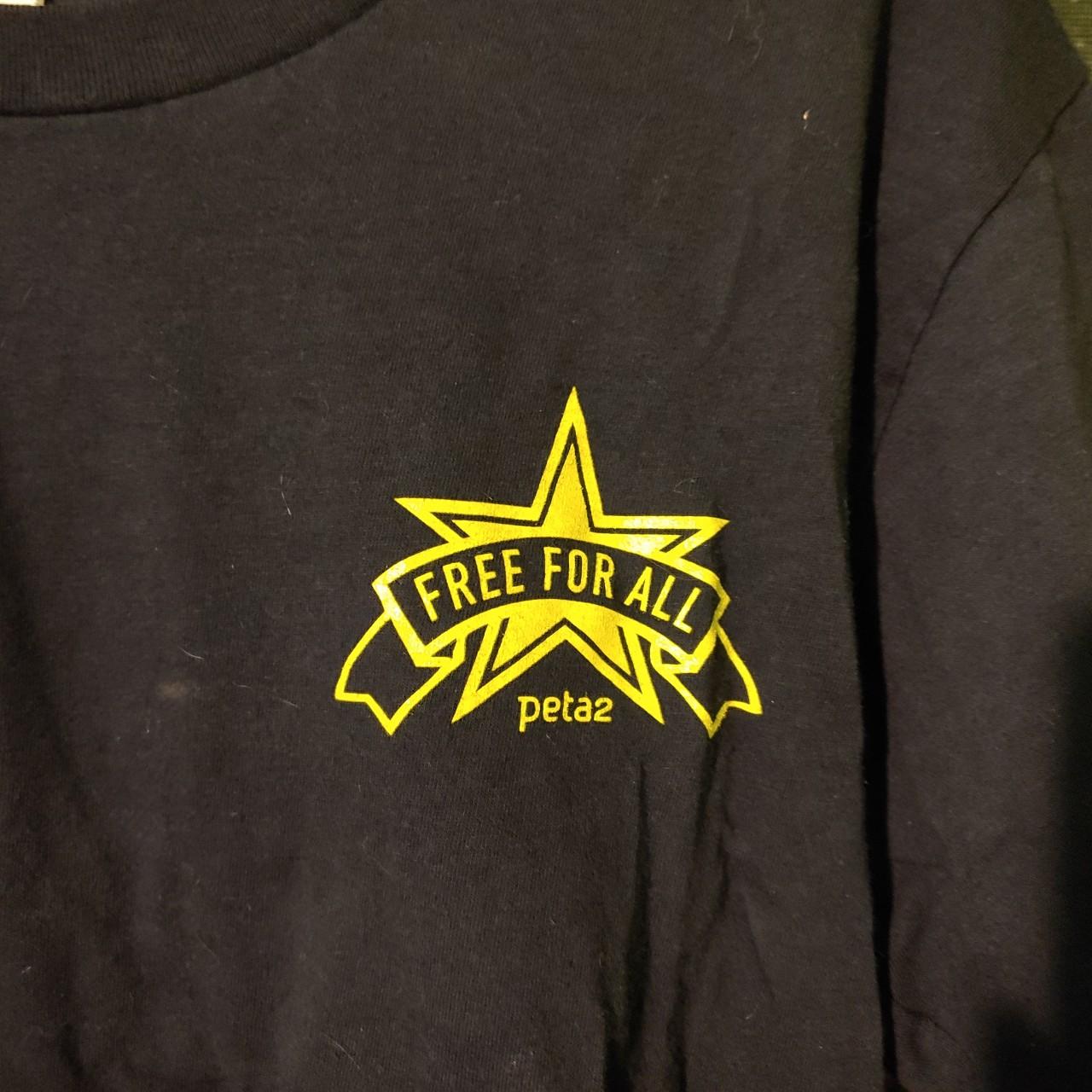Peta2 Animal Liberation shirt. Size small in... - Depop