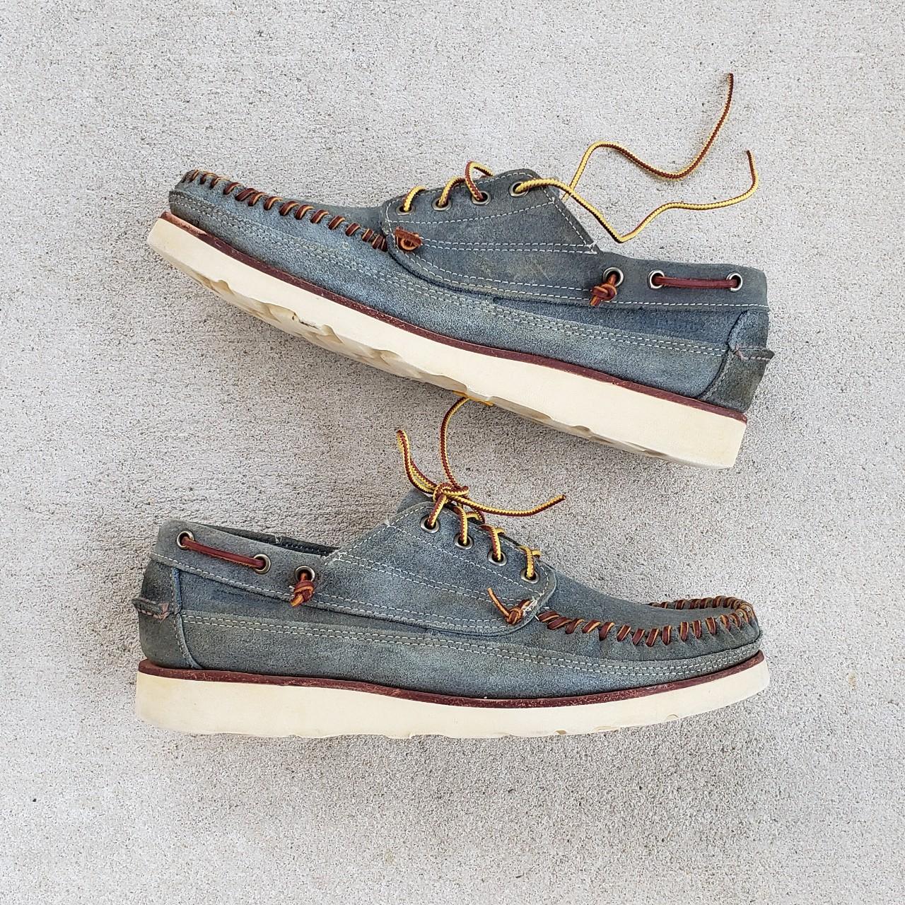 Sebago Campside Moccasin Boat shoe style in a thick... - Depop