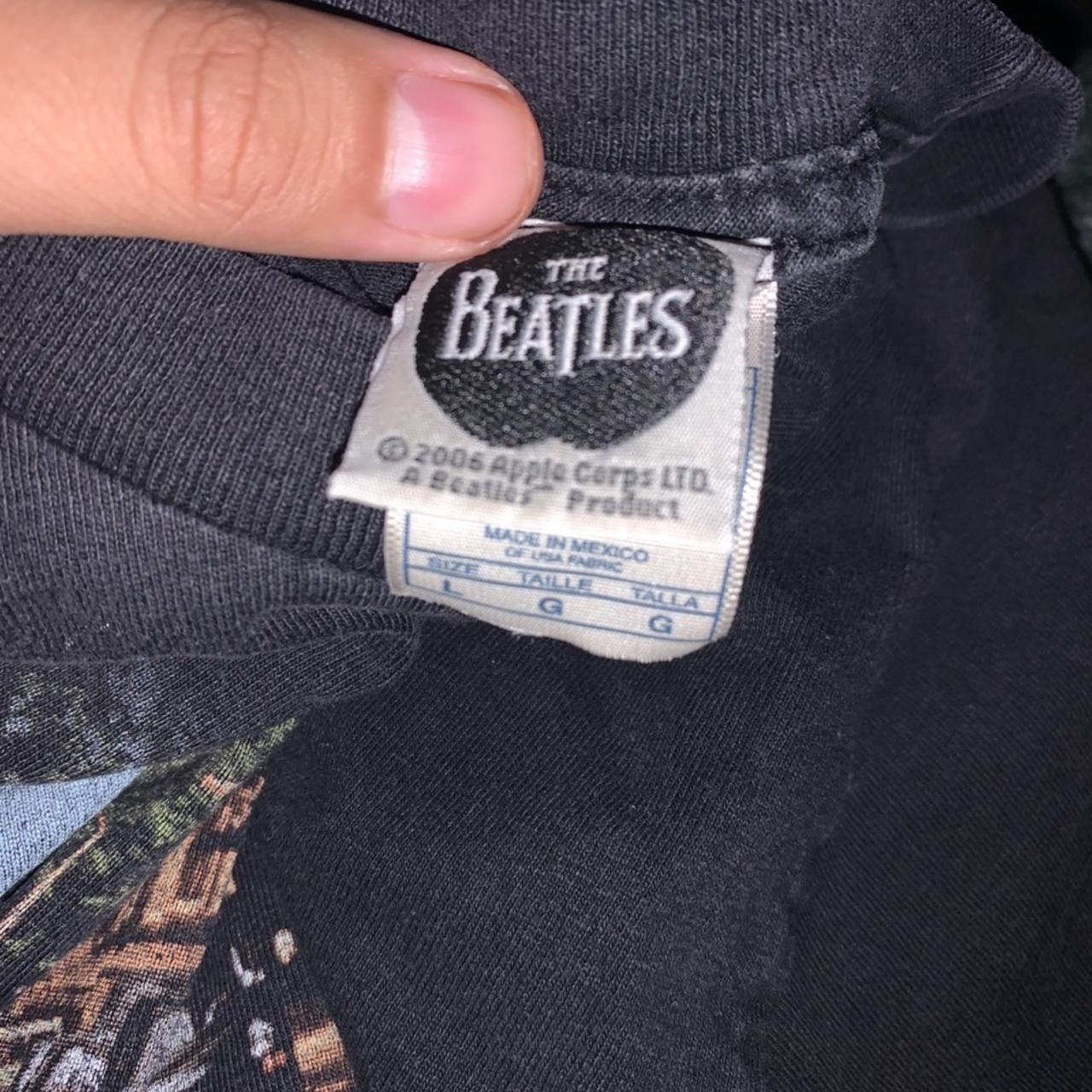 Vintage 2000s The Beatles 2006 Shirt Size large... - Depop
