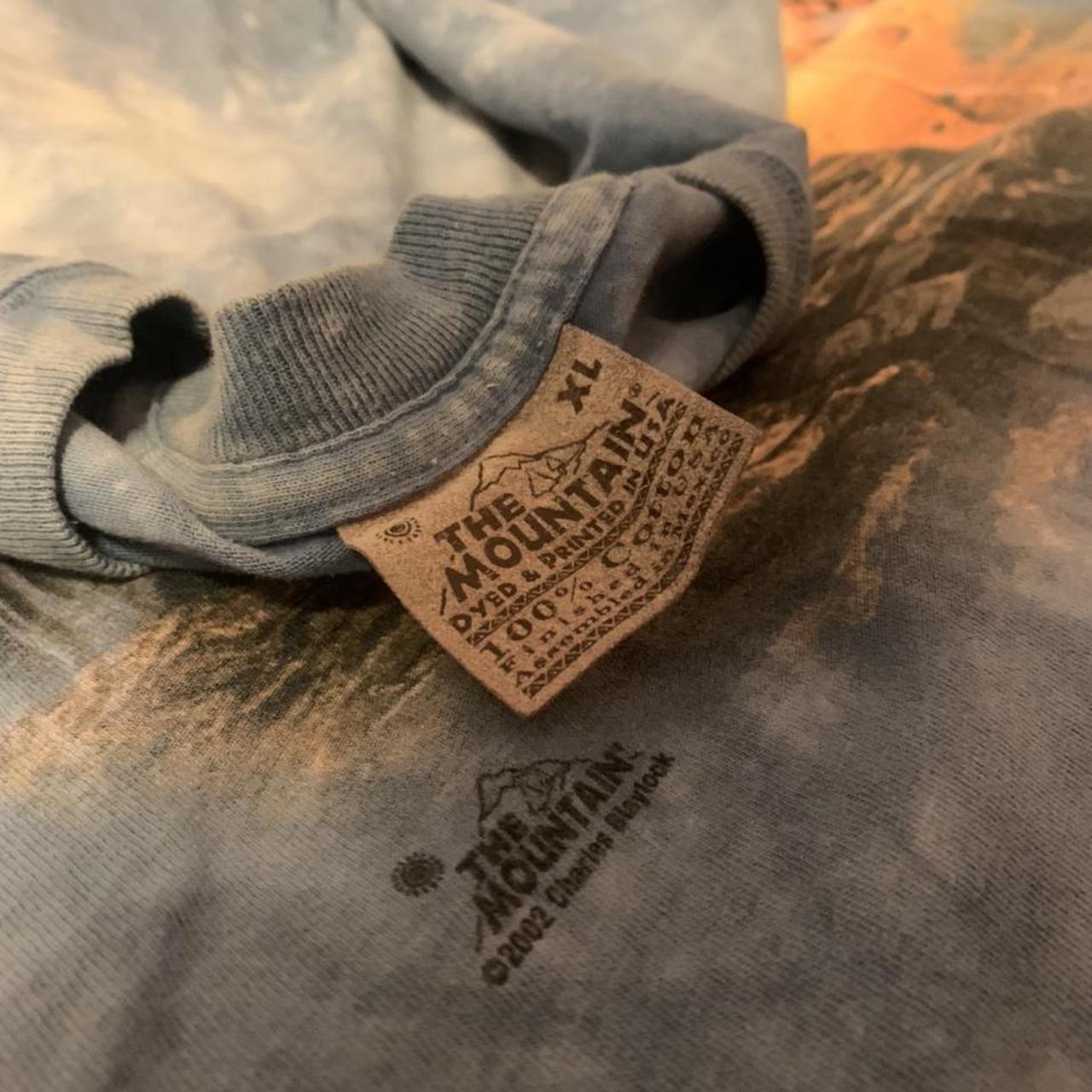 Vintage 2000s God Jesus Tee the mountains tie dye... - Depop