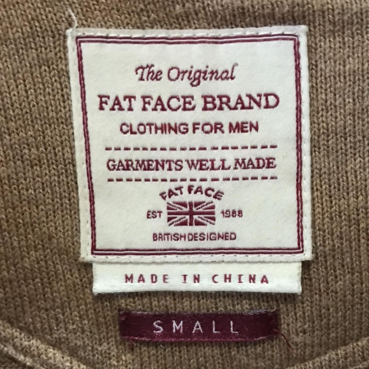 Fat Face beige cotton cashmere sweatshirt - Fits S/M... - Depop