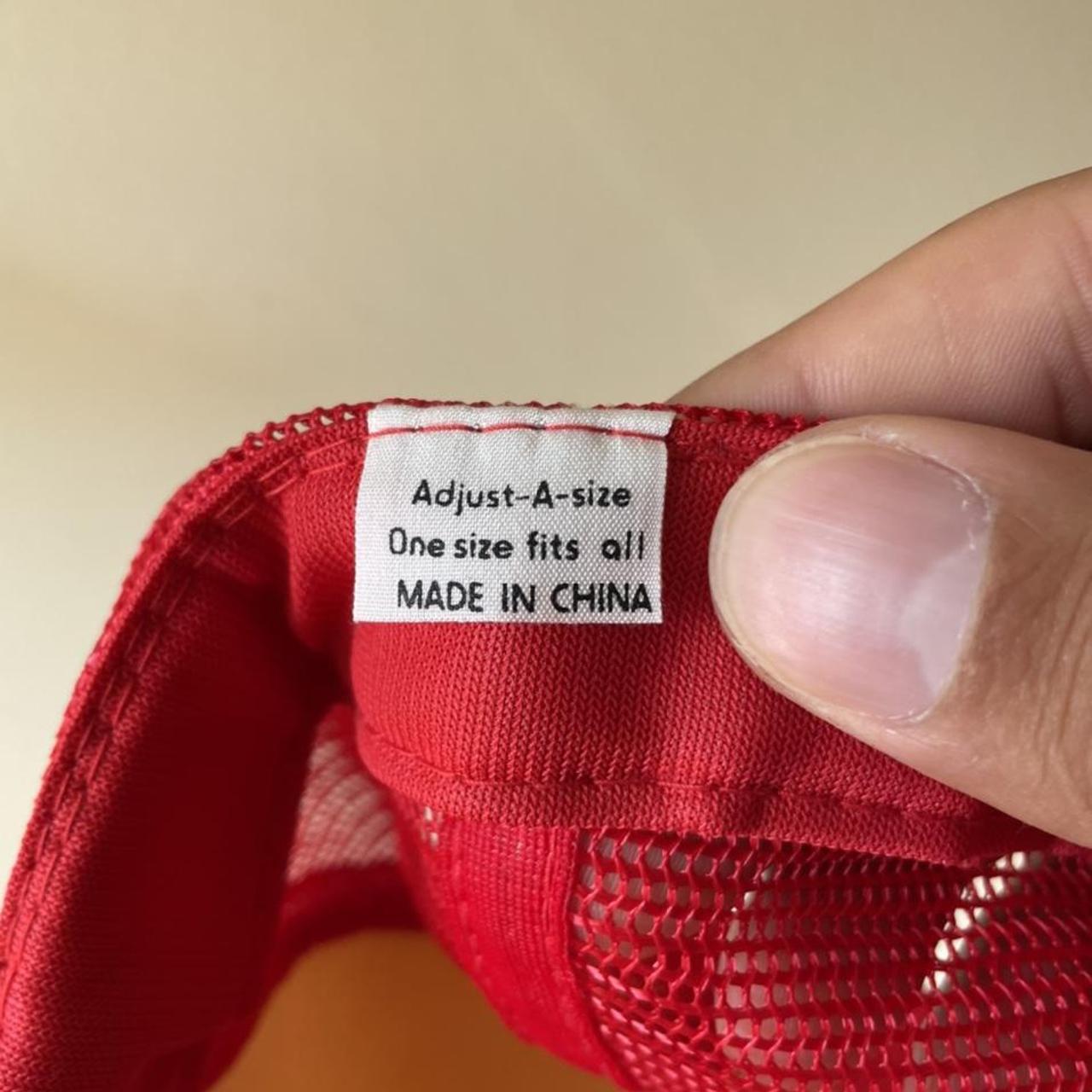 Vintage NFL logo snapback red - Depop