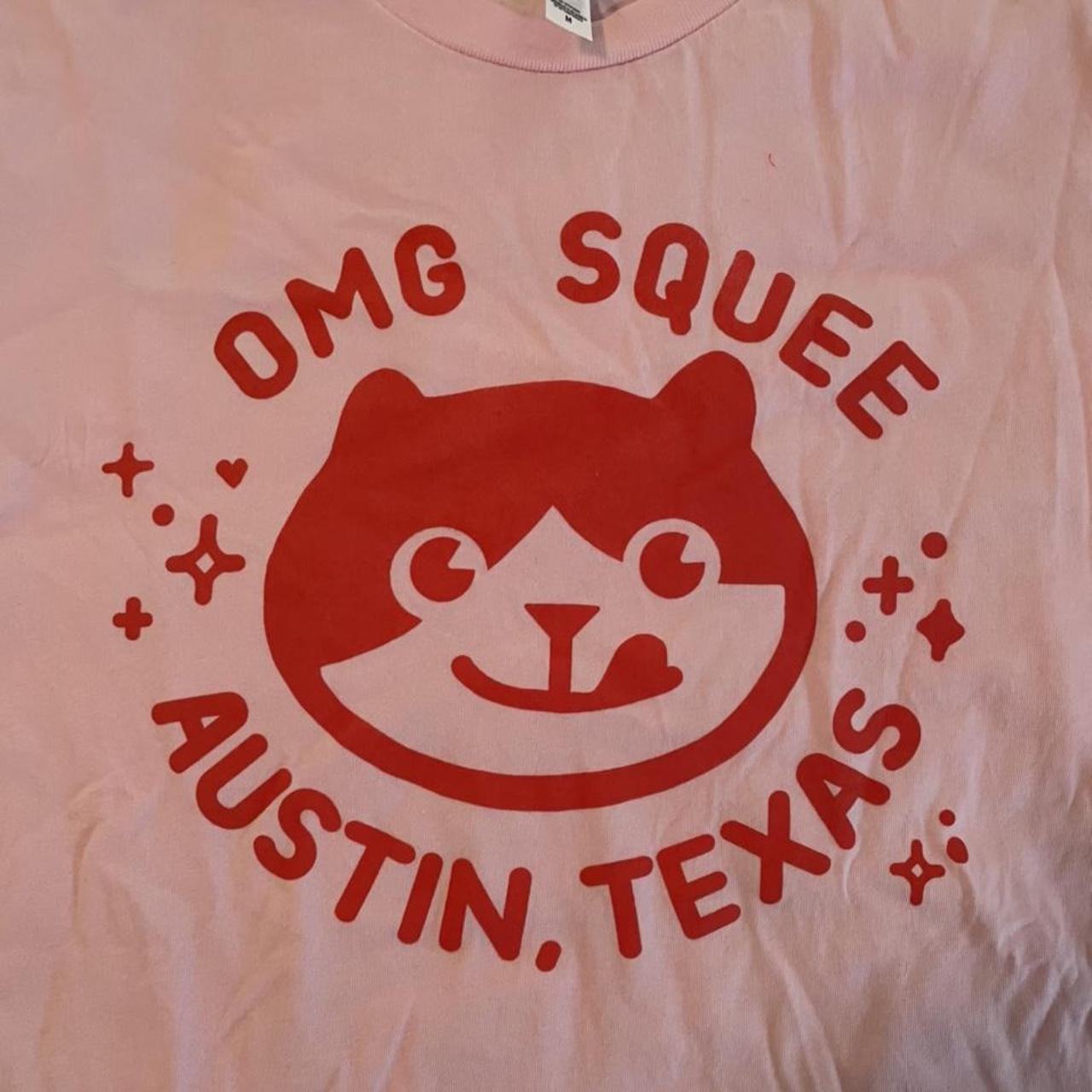 OMG Squee T-Shirt. From donut shop in Austin, Texas... - Depop