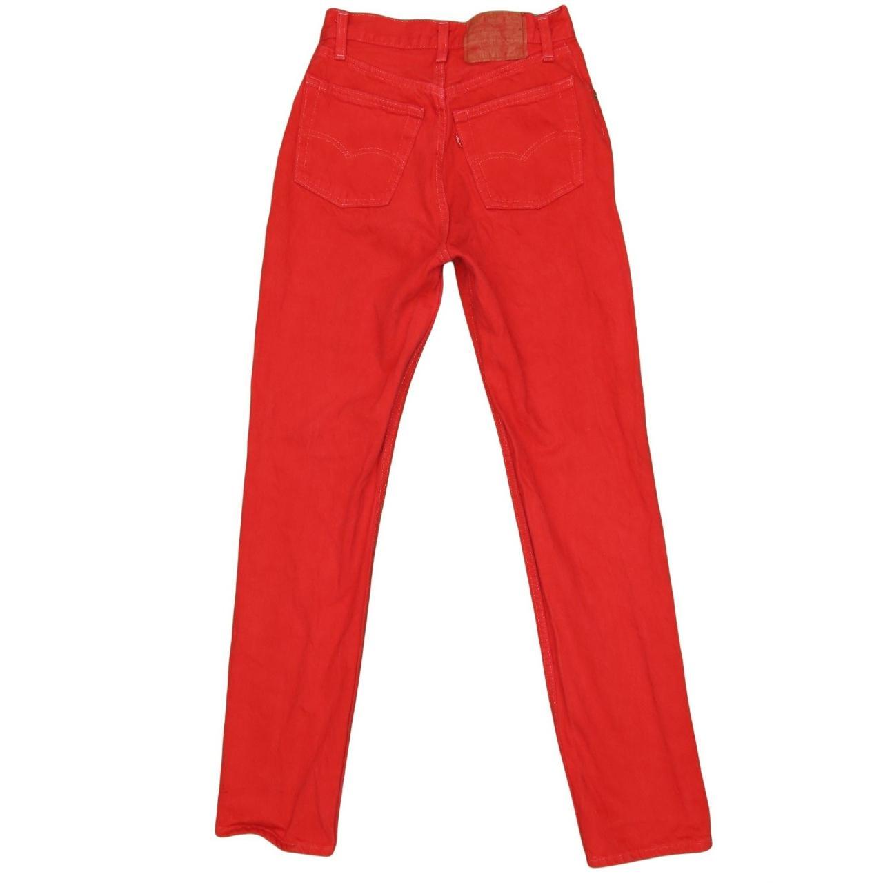 Red 501 Levis