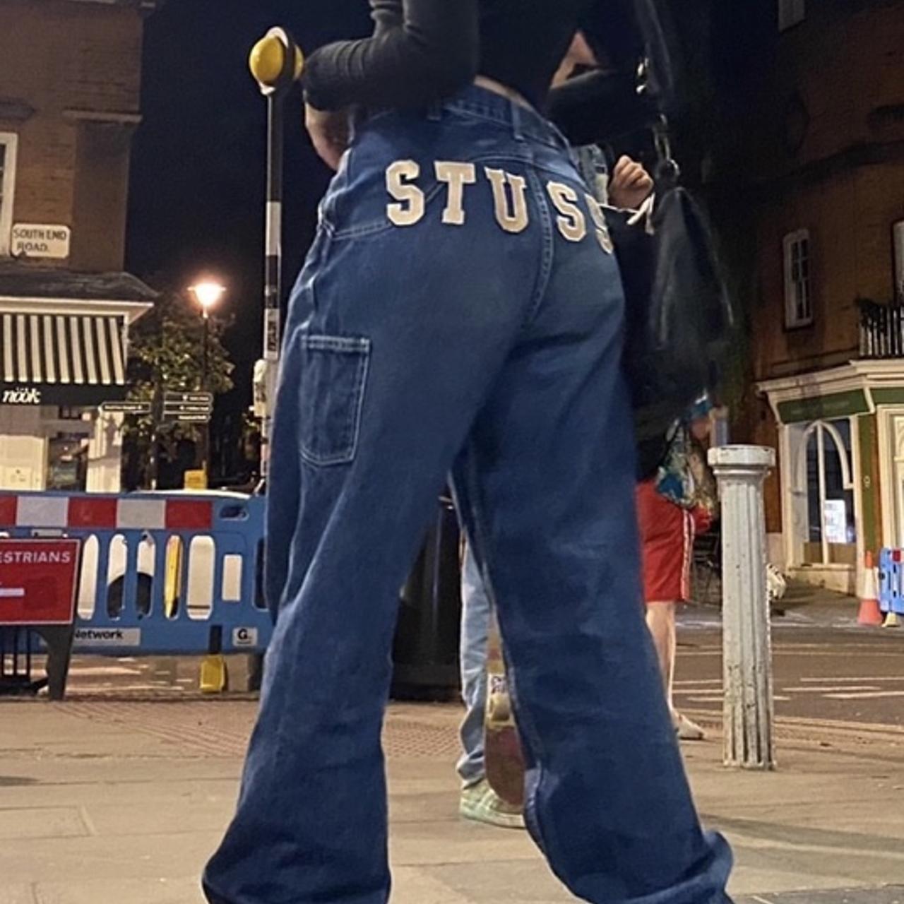 Major ISO -these stussy jeans in a size 24 or... - Depop