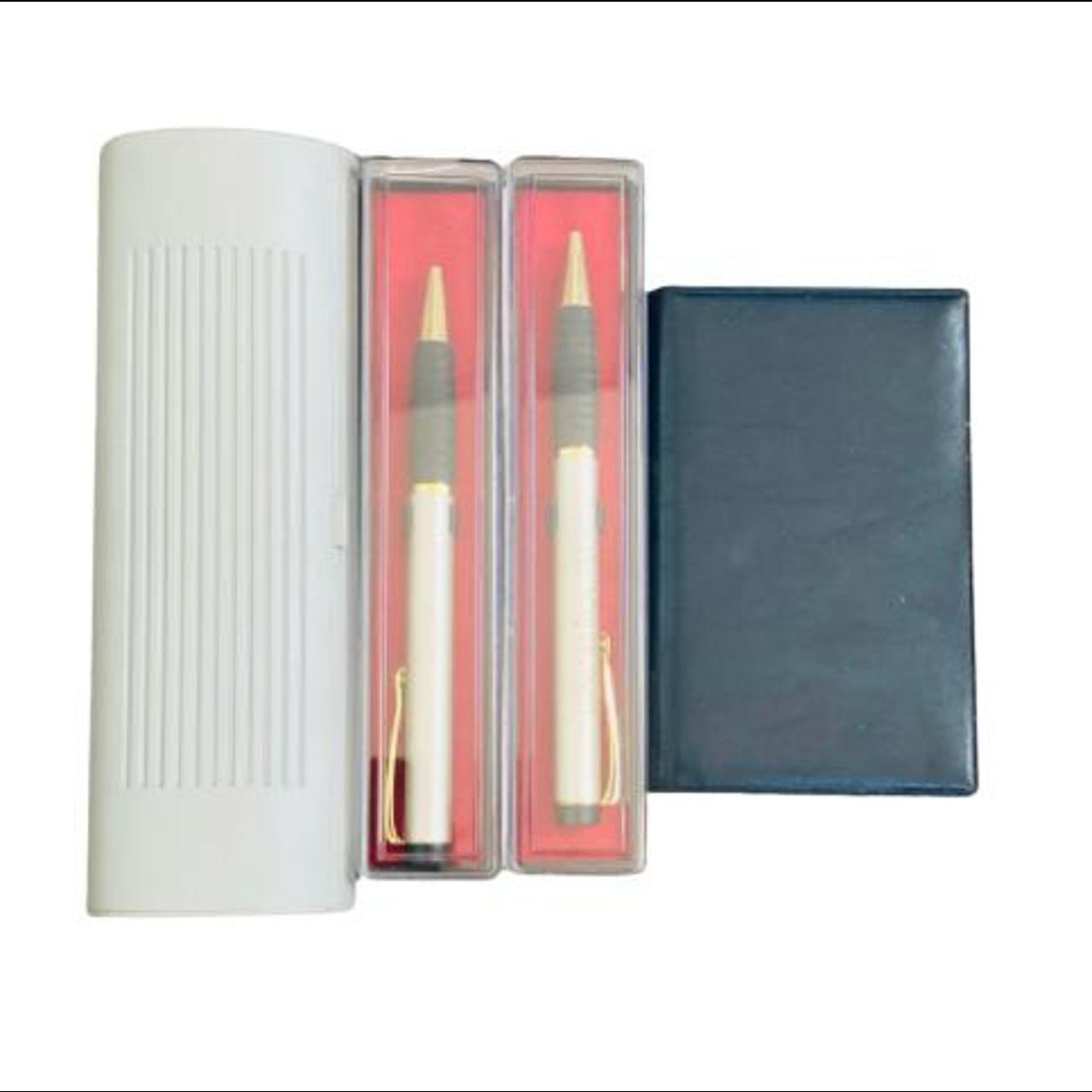 Pen and calculator set Calculator is probably from... - Depop