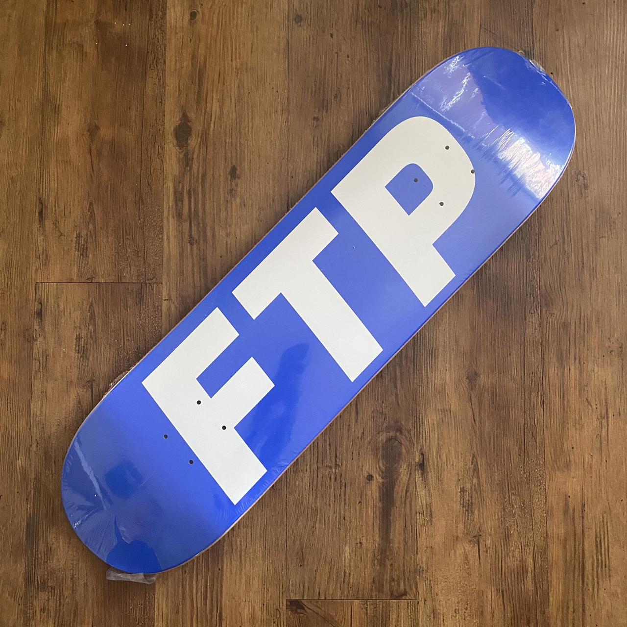 FTP Blue Logo Deck Brand new in plastic 8.25 width... - Depop