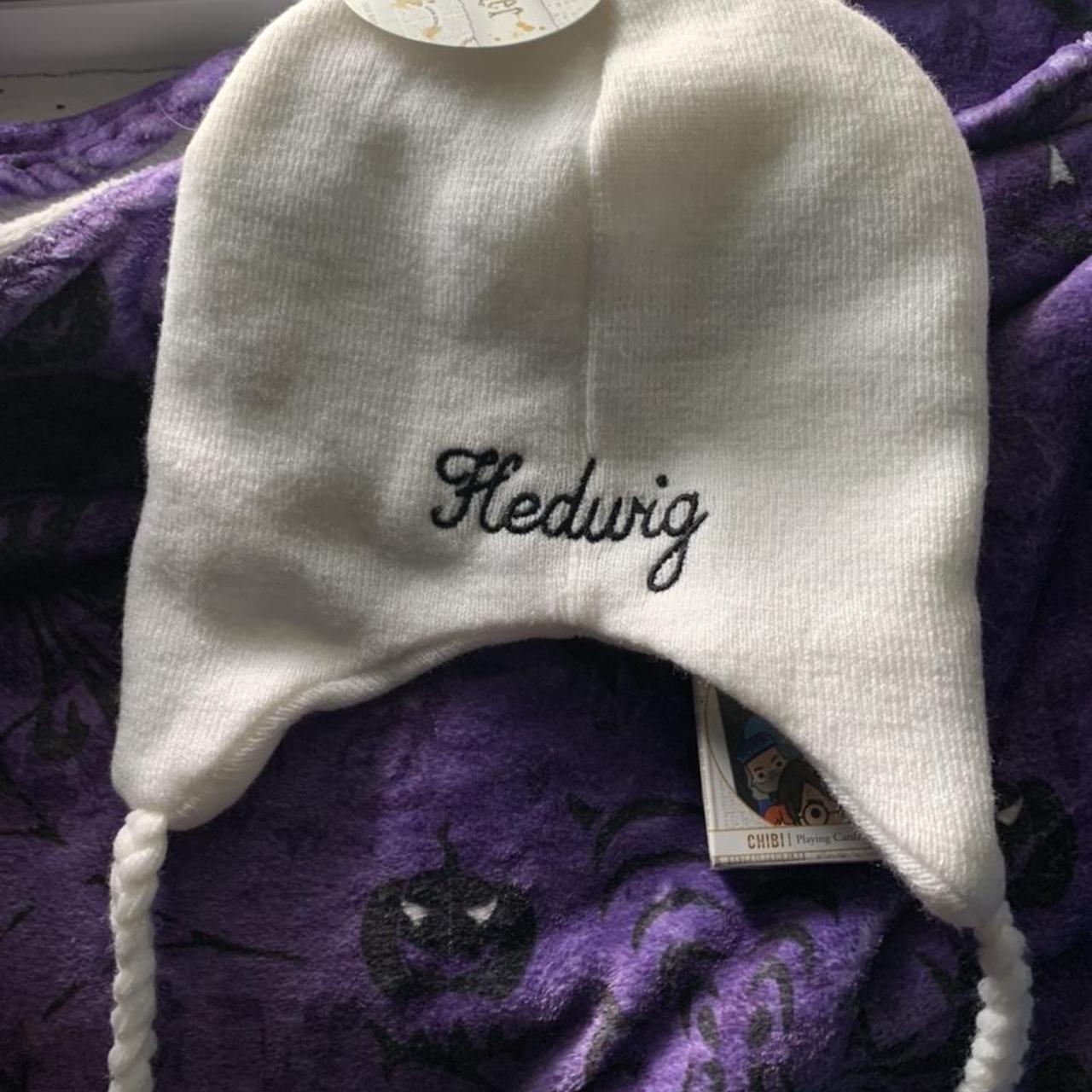 Harry Potter Hedwig the owl winter hat and Harry... - Depop