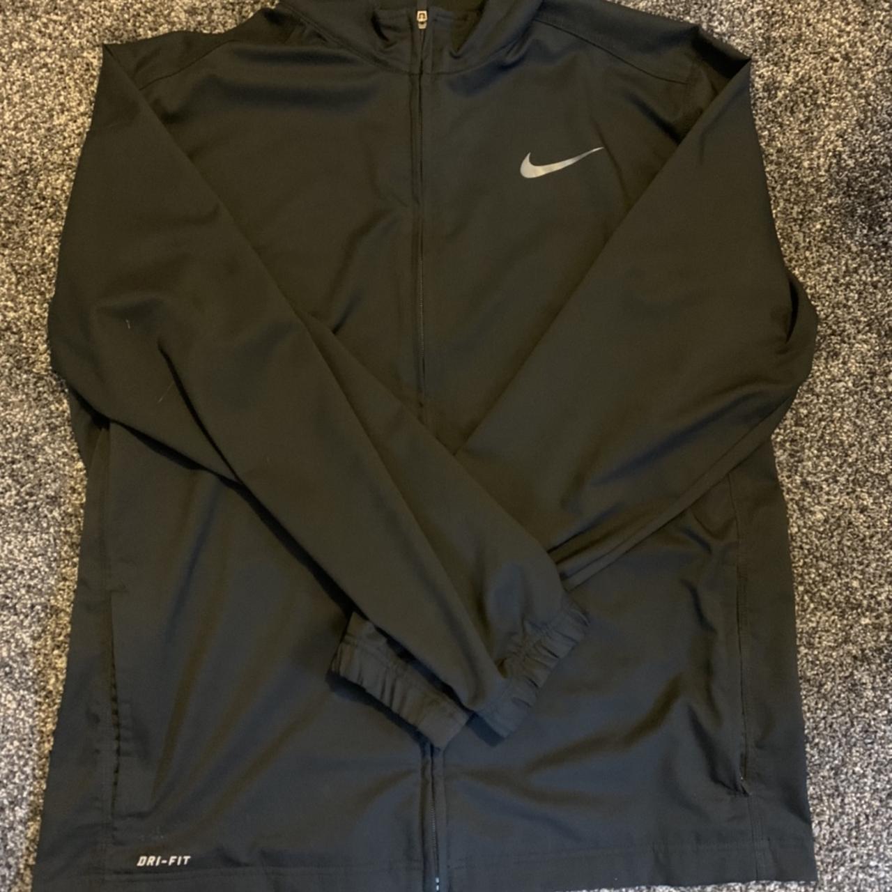 MENS NIKE DRI-FIT JACKET SIZE - XL BARELY WORN AT... - Depop