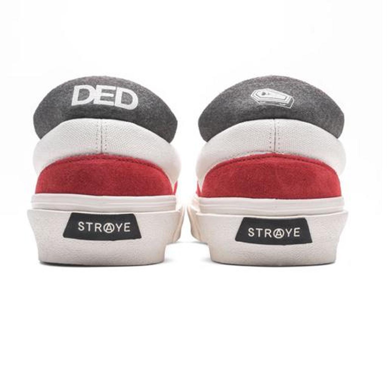 Amazing Straye red skeleton slip on shoes! Worn... | Depop