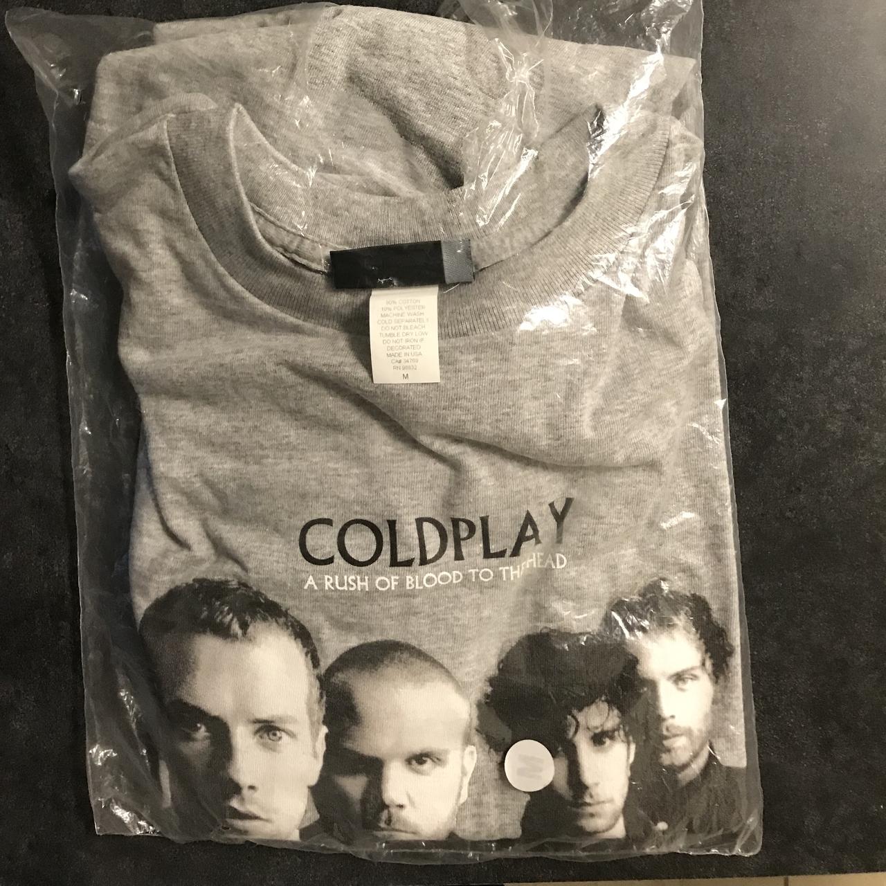 Coldplay long sleeve promotional shirt for Rush of... - Depop