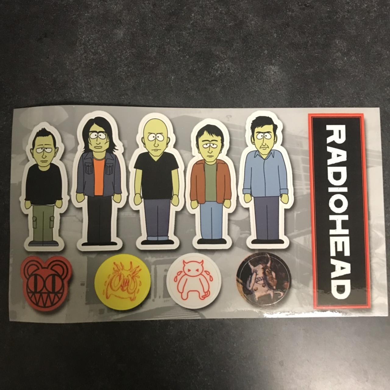 Radiohead South Park stickers - Depop