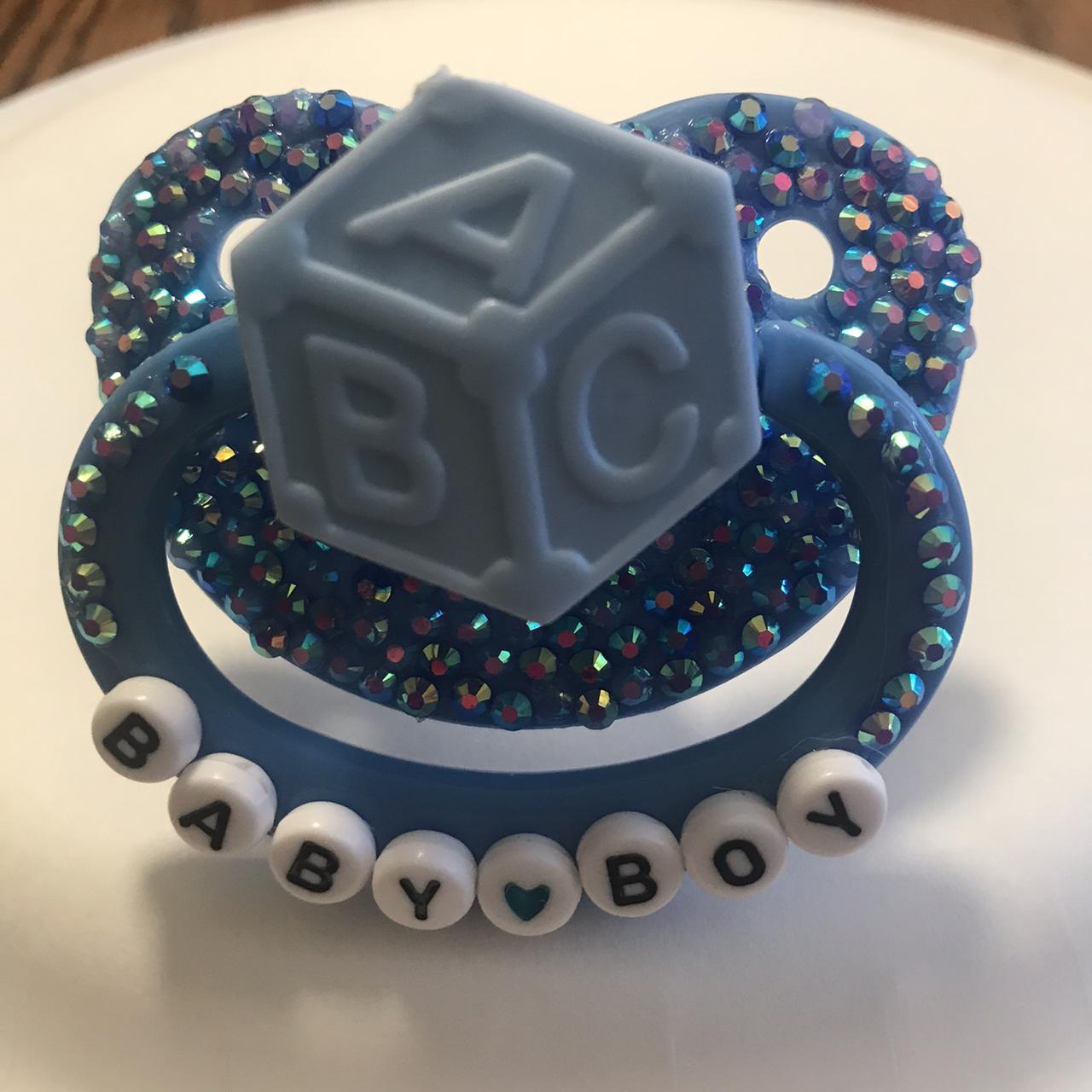 Brat Adult sized pacifier made by me never used... - Depop