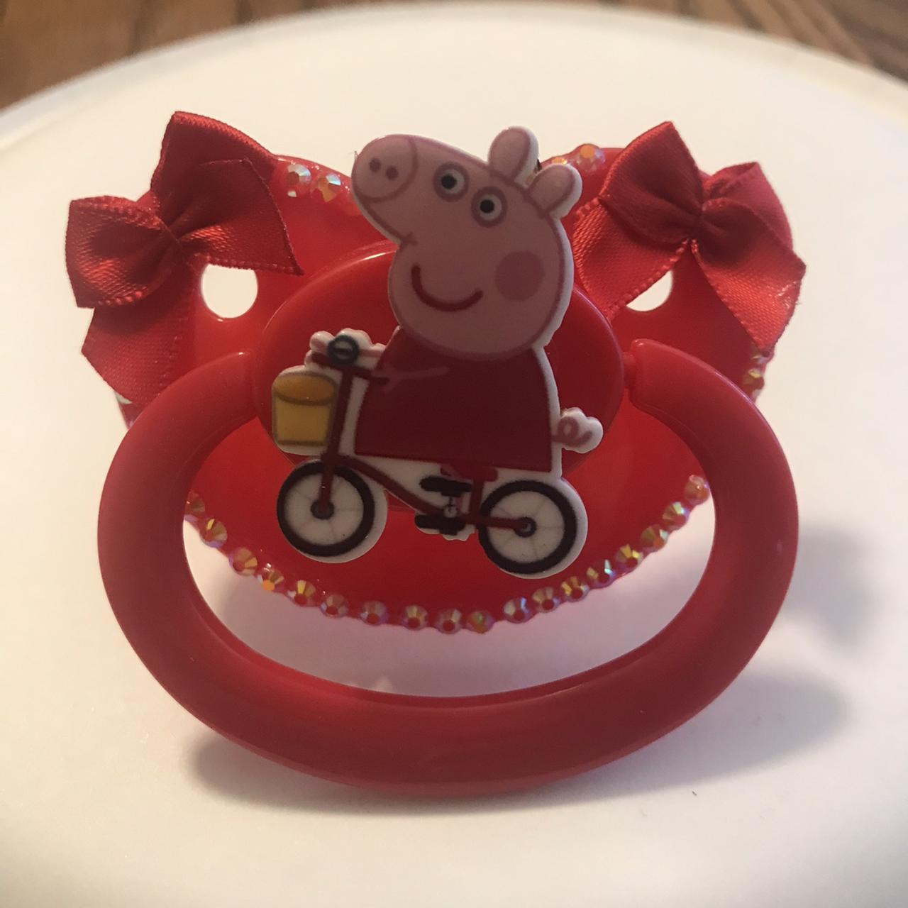 Brat Adult sized pacifier made by me never used... - Depop