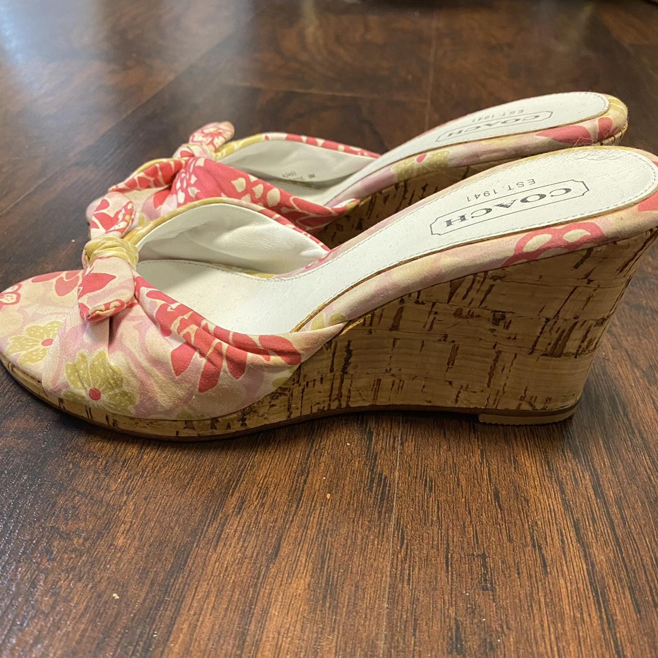 The cutest Y2k coach shoes with a funky groovy... - Depop