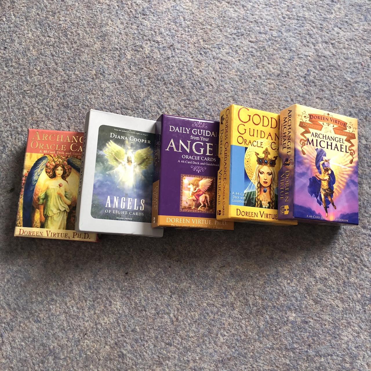 ORACLE DECKS, never used full packs each with... - Depop